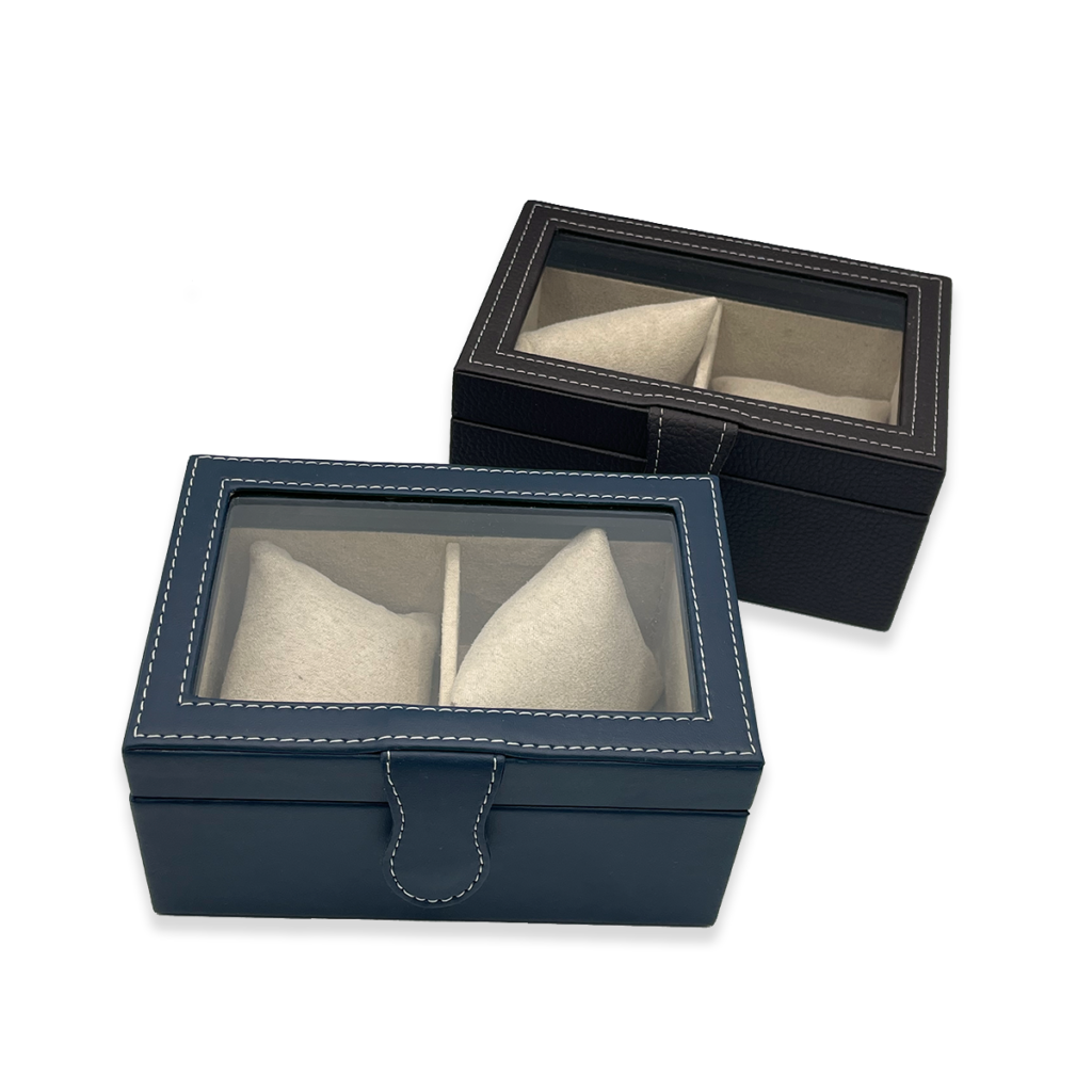 Caja reloj 2 vidrio - Badanas